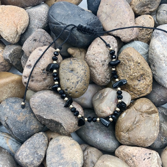 Sunnie Dayz | Jewelry | 26 Beautiful Bohemian Black Anklet Sd | Poshmark